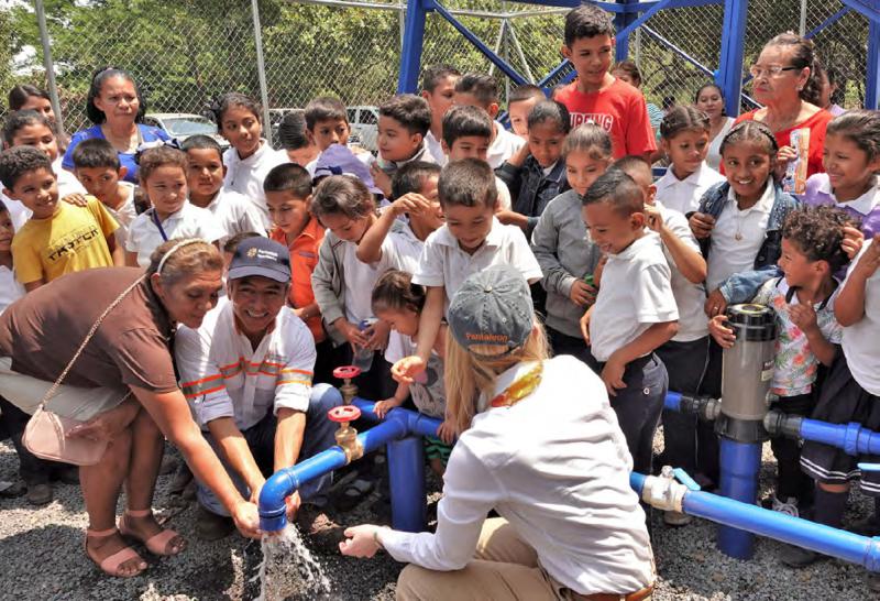 MAS project delivers clean water in Nicaragua / ED&F Man Liquid Products